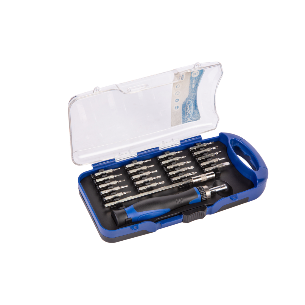 FHT-C-0054 PRECISION RATCHET SCREWDRIVER 22PCS SET | ICON HOME آیکون هوم