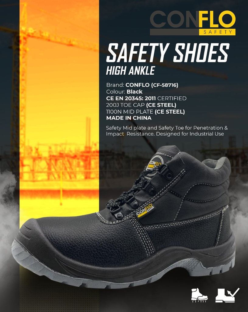 SAFETY SHOES CONFLO CF58716 | ICON HOME آیکون هوم